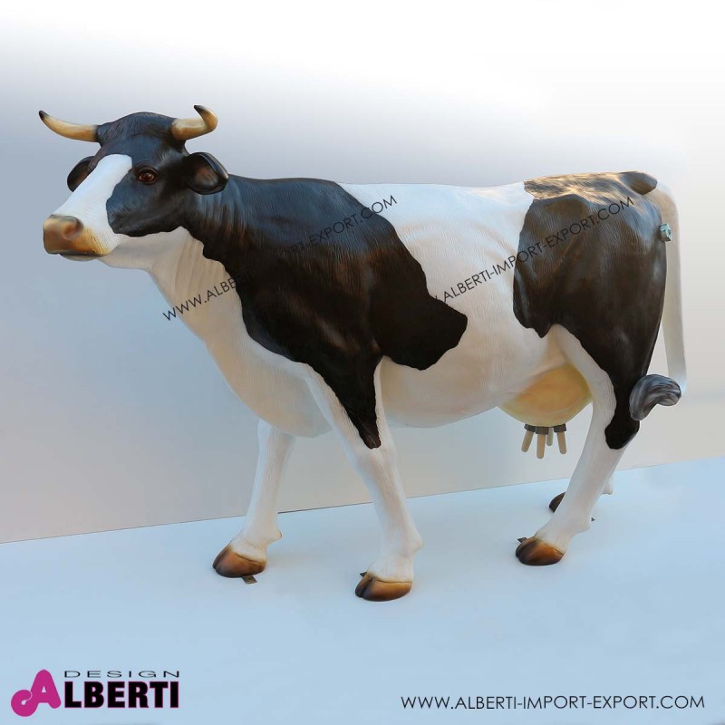 Mucca testa alta148x205cm mungit.